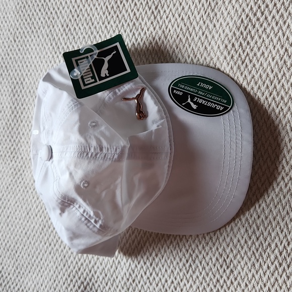 Puma | Accessories | Puma White Hat | Poshmark